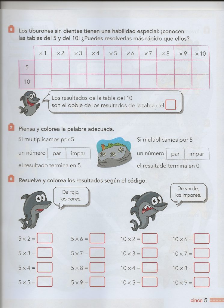 Fichas de Lengua y Matemáticas 2º de Primaria – CEIP JUAN CARABALLO